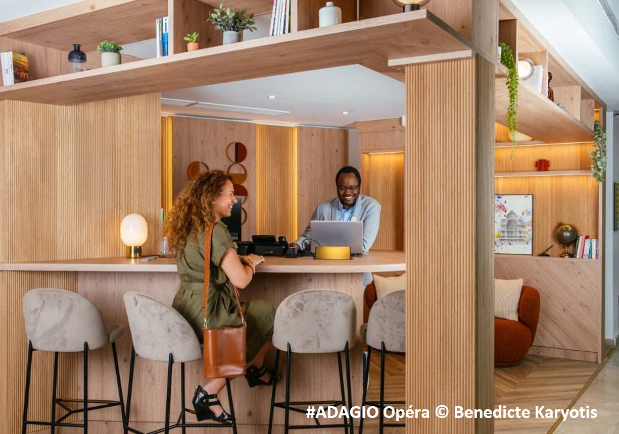 Réalisation des agencements des parties communes de l’ADAGIO OPERA (75 ...