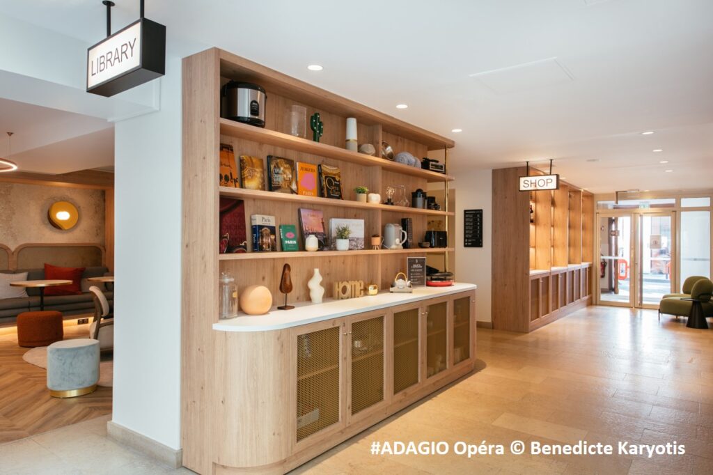 Réalisation des agencements des parties communes de l’ADAGIO OPERA (75 ...